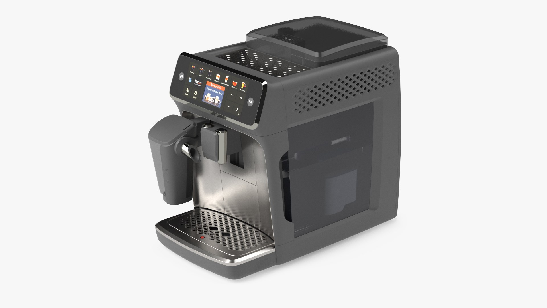 Automatic Espresso Machine Lights On 3D Model - TurboSquid 2258830