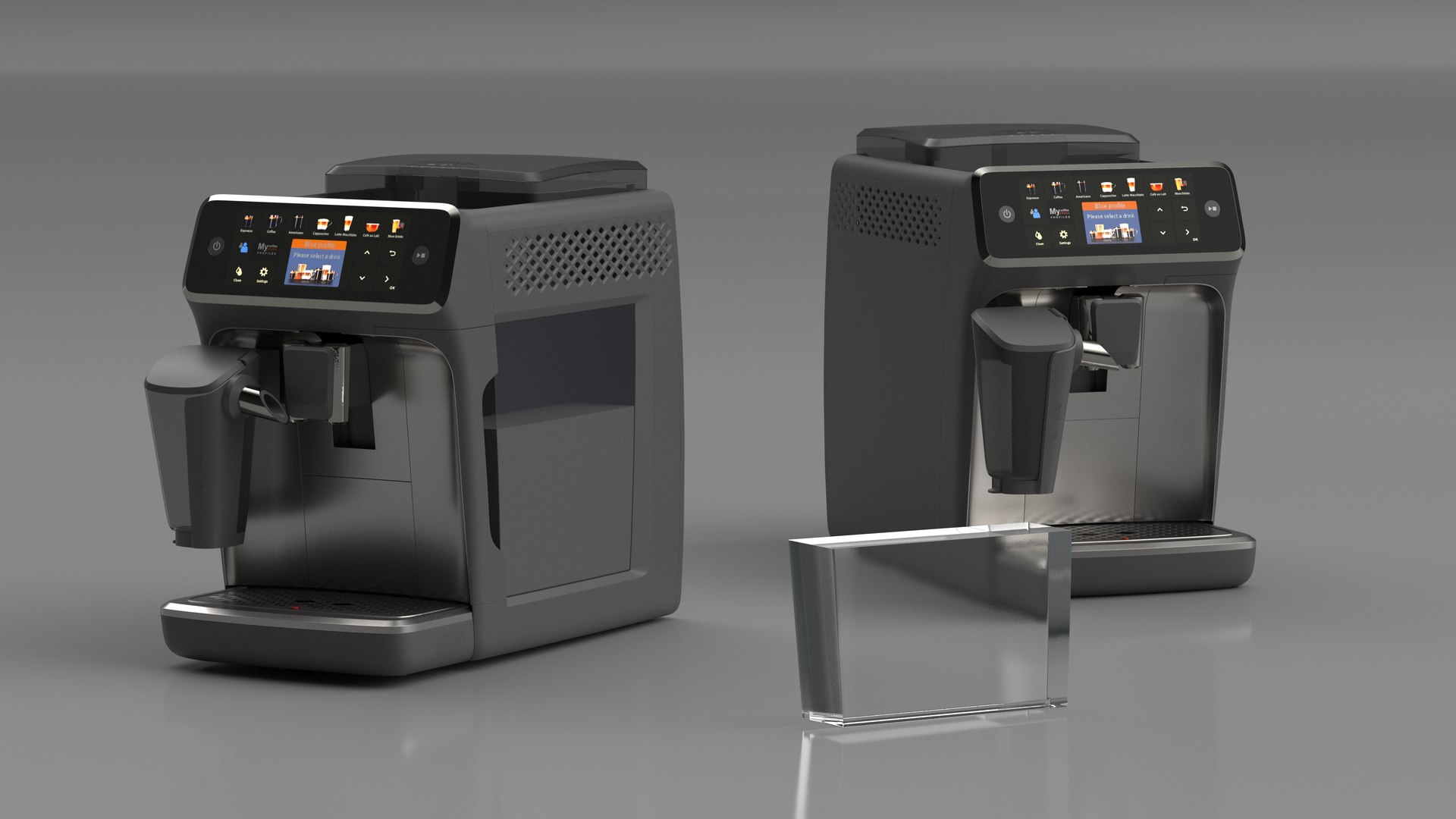 Automatic Espresso Machine Lights On 3D Model - TurboSquid 2258830