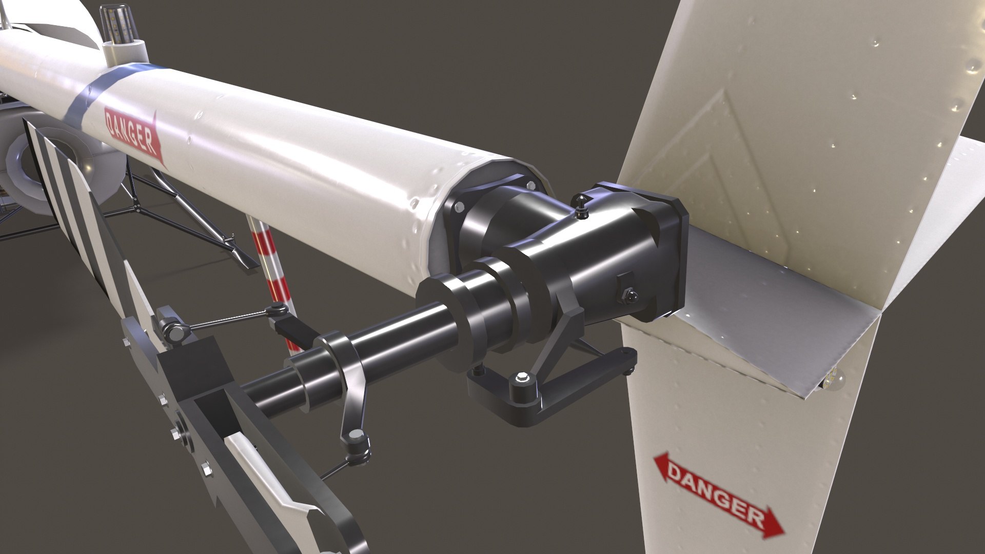 Robinson R22 White Static 3D - TurboSquid 1854568