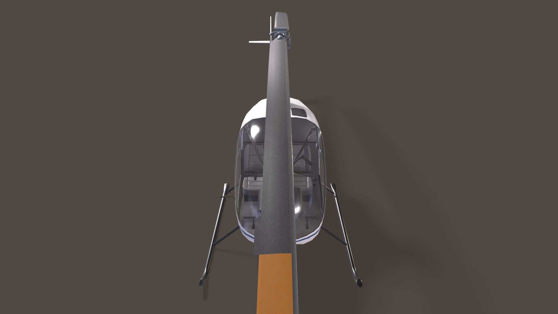 Robinson R22 White Static 3D - TurboSquid 1854568