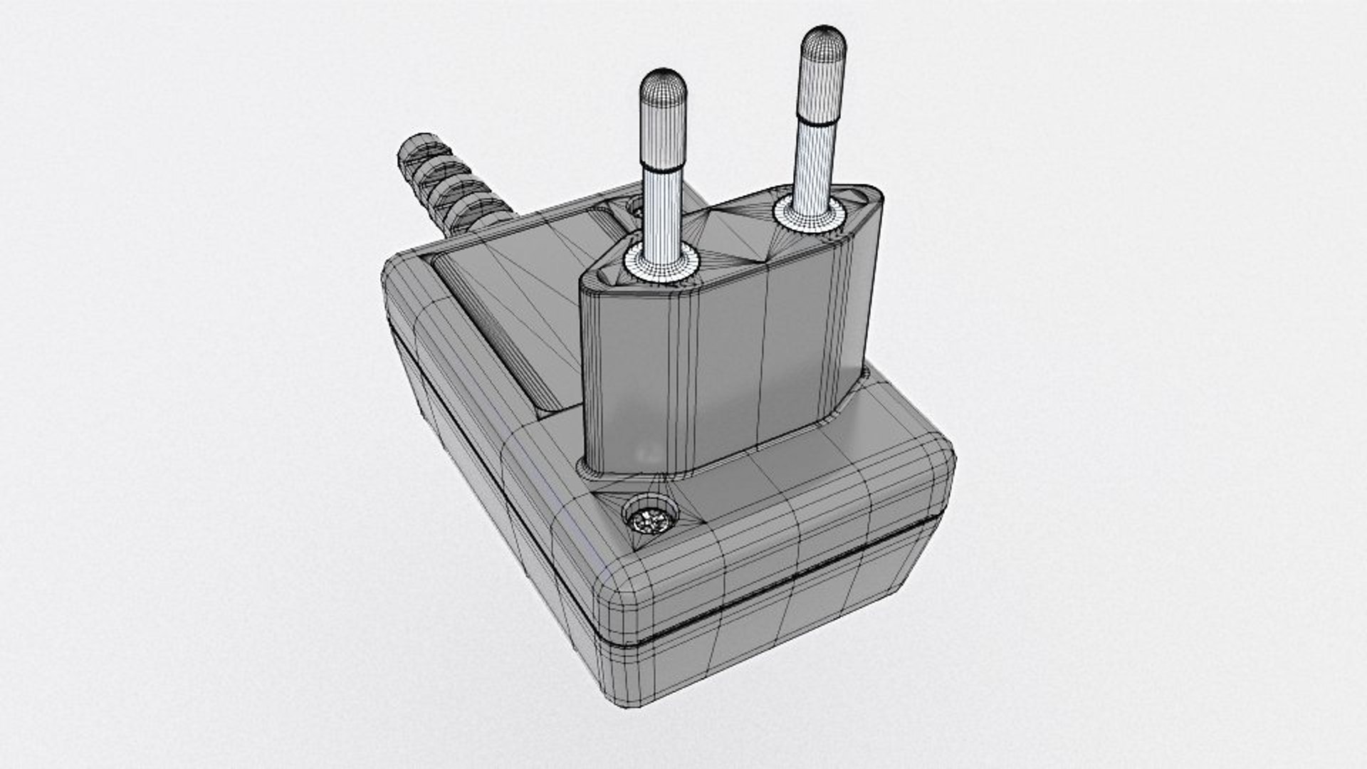 Plug electric 3D model - TurboSquid 1527402