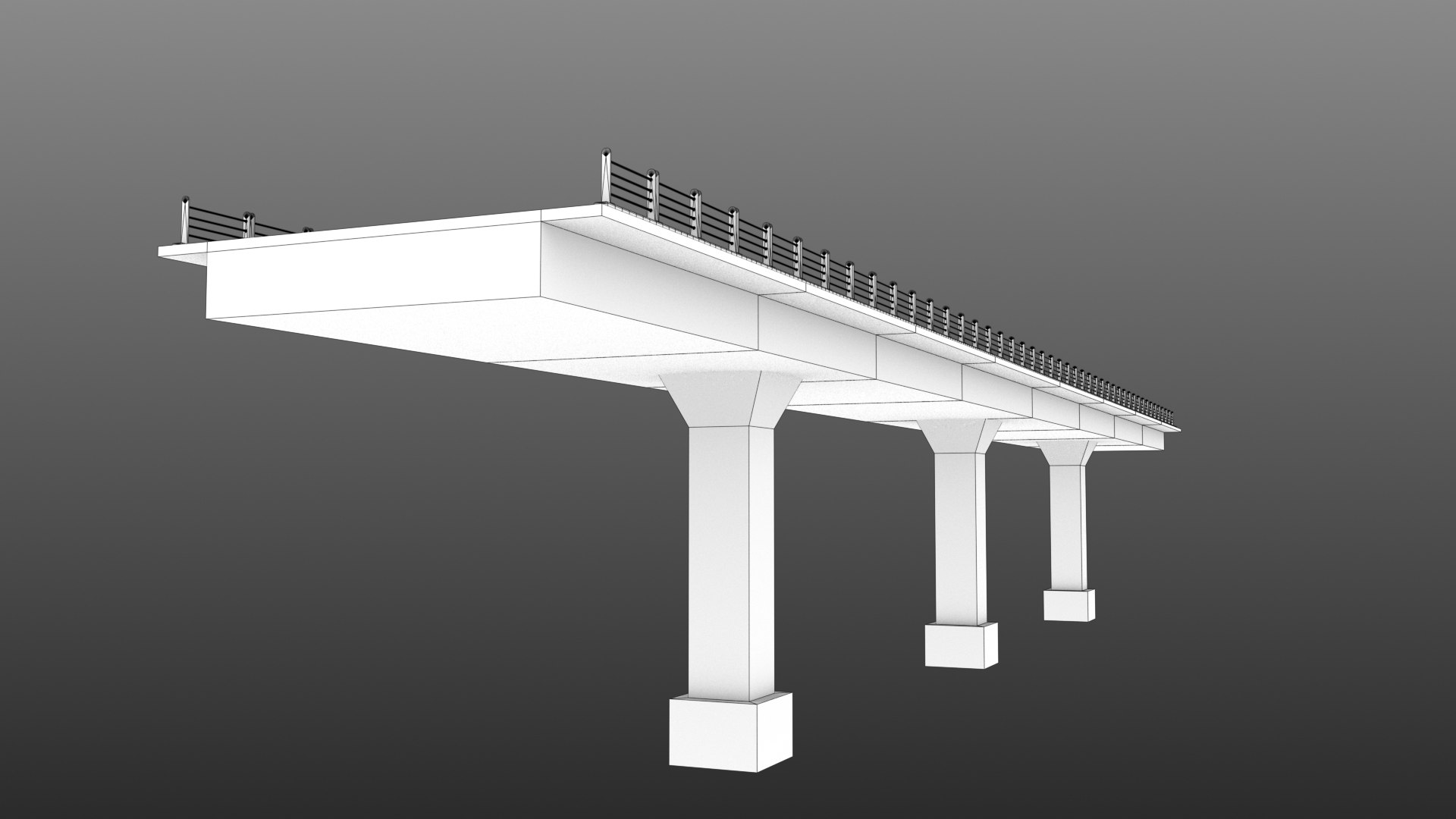 3D Bridge - TurboSquid 2232605