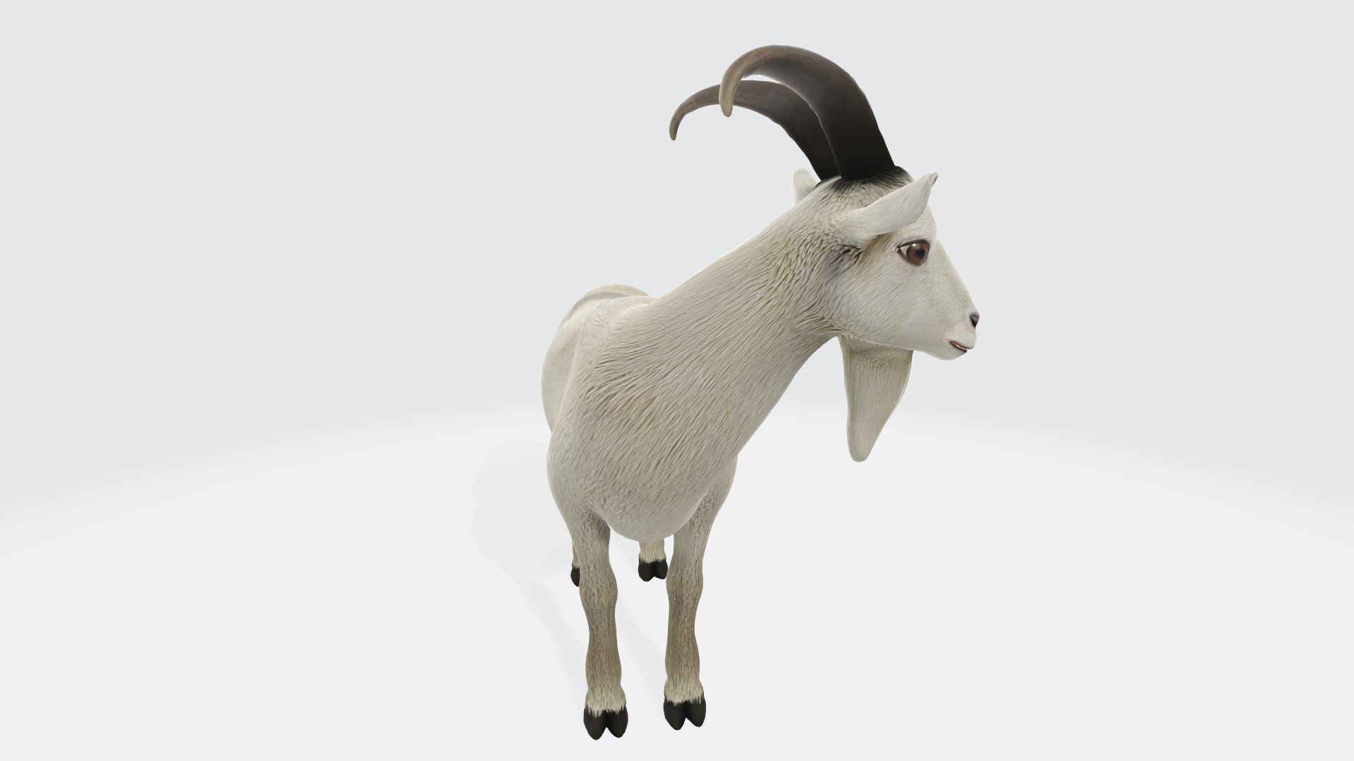 3D Goat Animal Figure 3D Model Ready To Print - TurboSquid 2299293