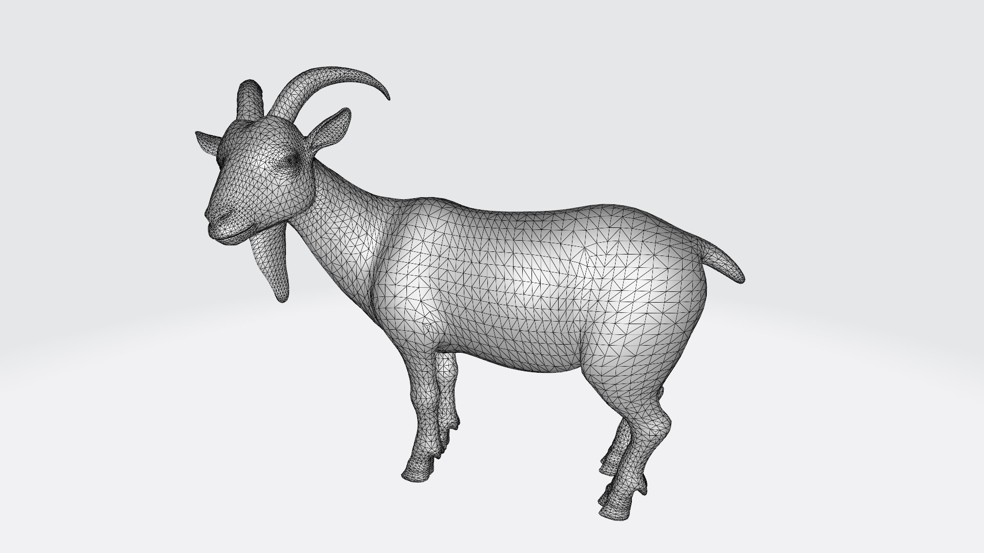 3D Goat Animal Figure 3D Model Ready To Print - TurboSquid 2299293
