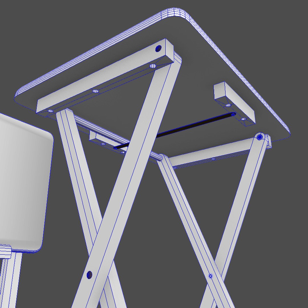3d Model Folding Table