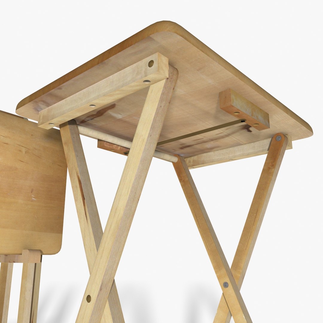 3d Model Folding Table