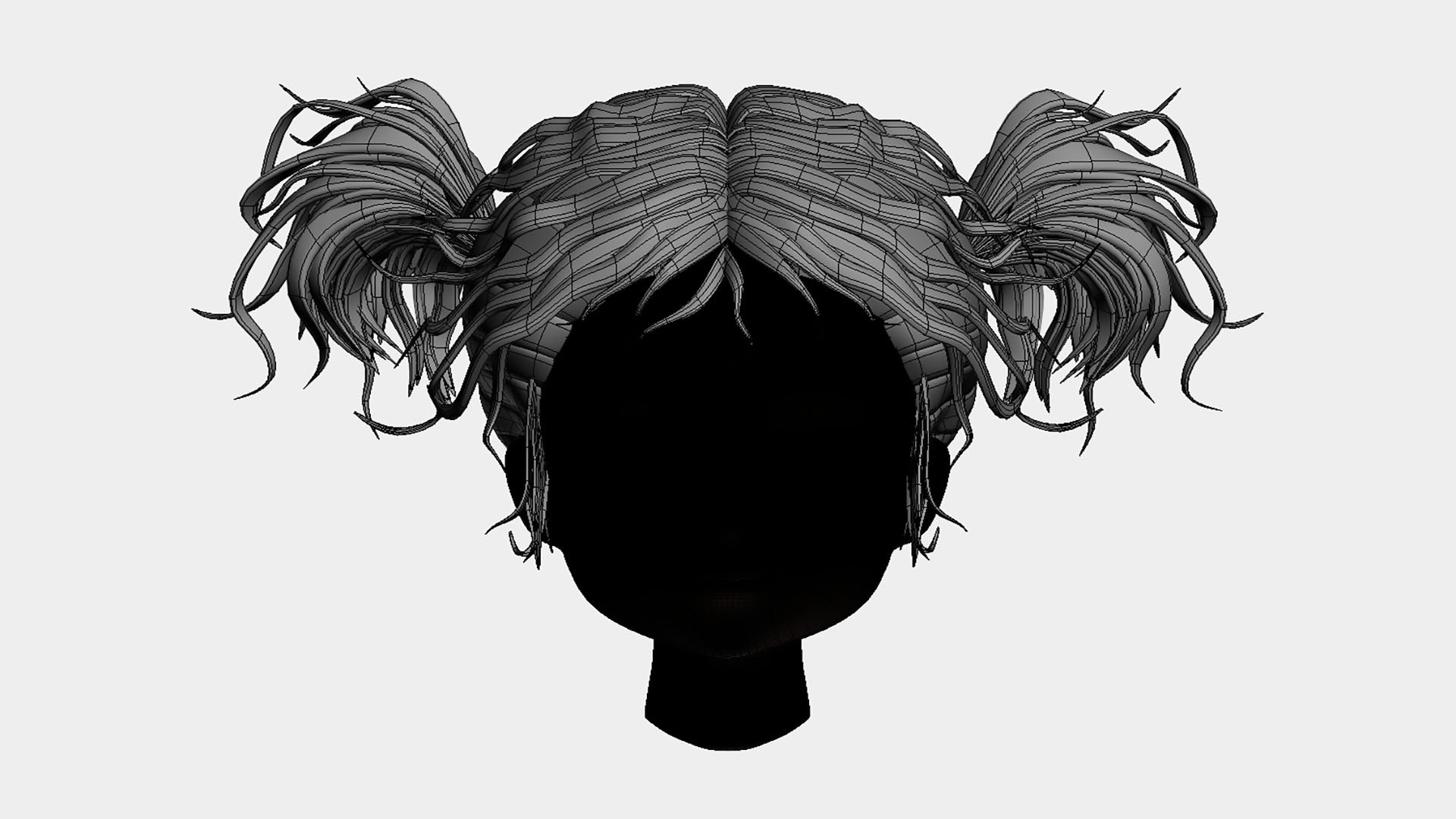 3D Stylized Hair Factor V4 - TurboSquid 1814478