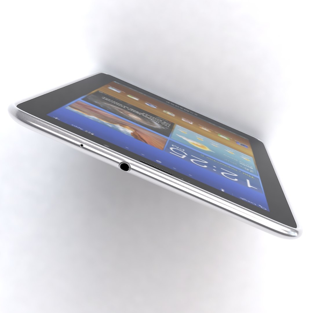 samsung p6800 galaxy tab 3d model