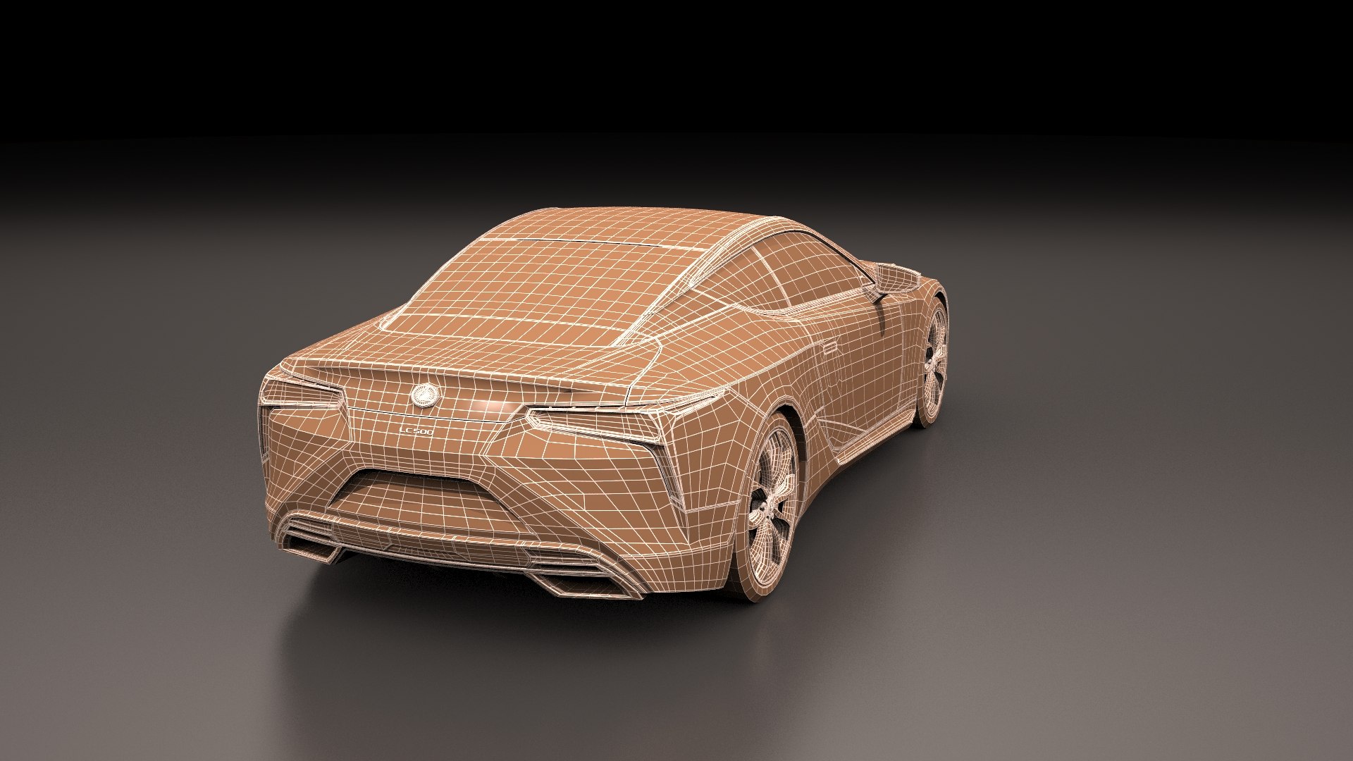 3D Model Lexus Lc 500 - TurboSquid 1152598