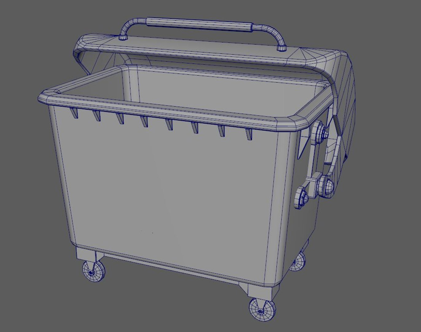 3D Model Garbage Container - TurboSquid 1454140