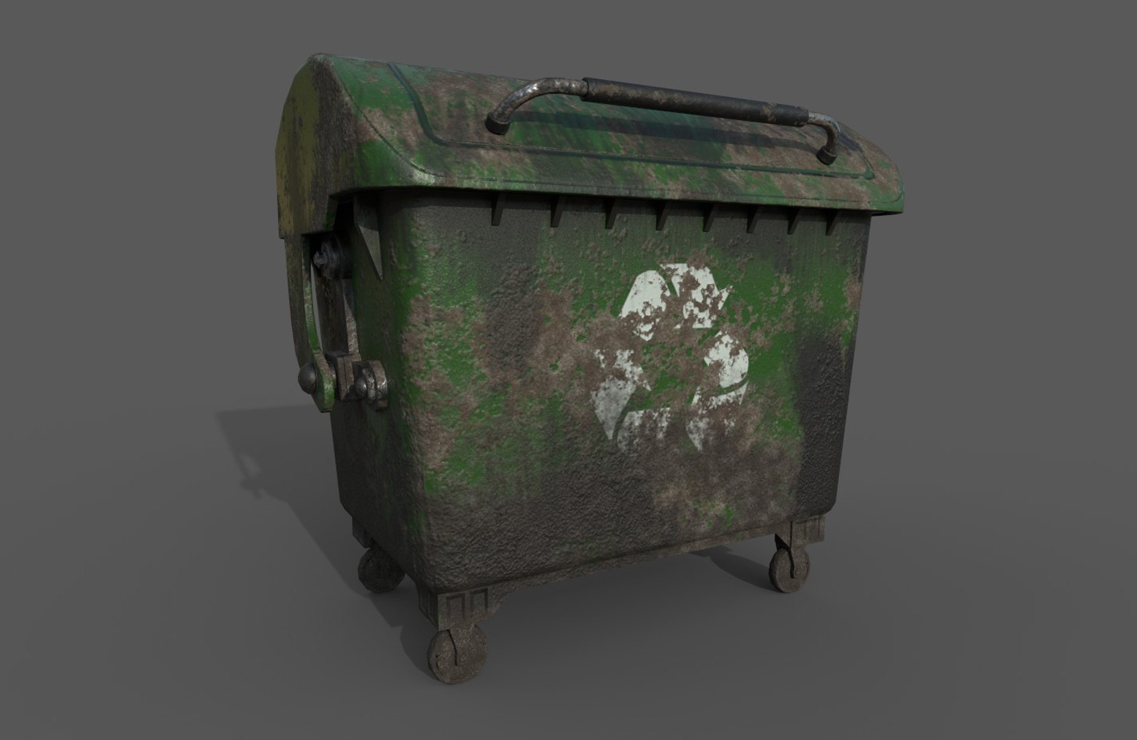 3D Model Garbage Container - TurboSquid 1454140