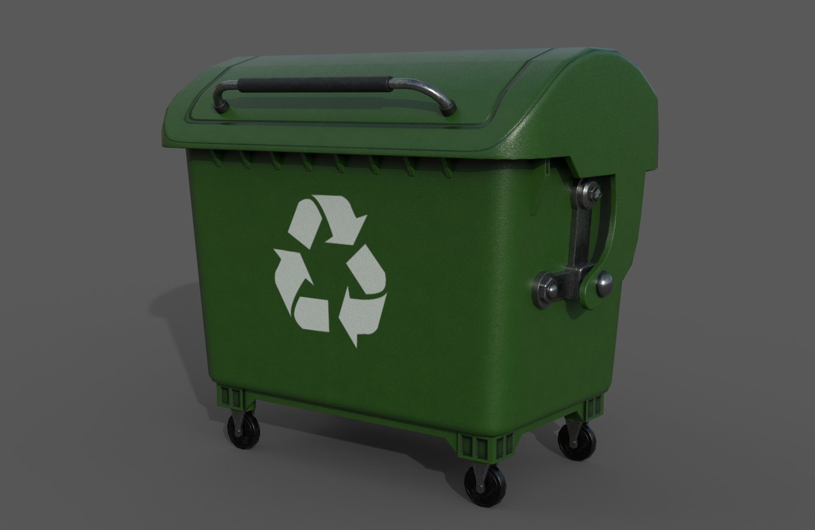3D Model Garbage Container - TurboSquid 1454140