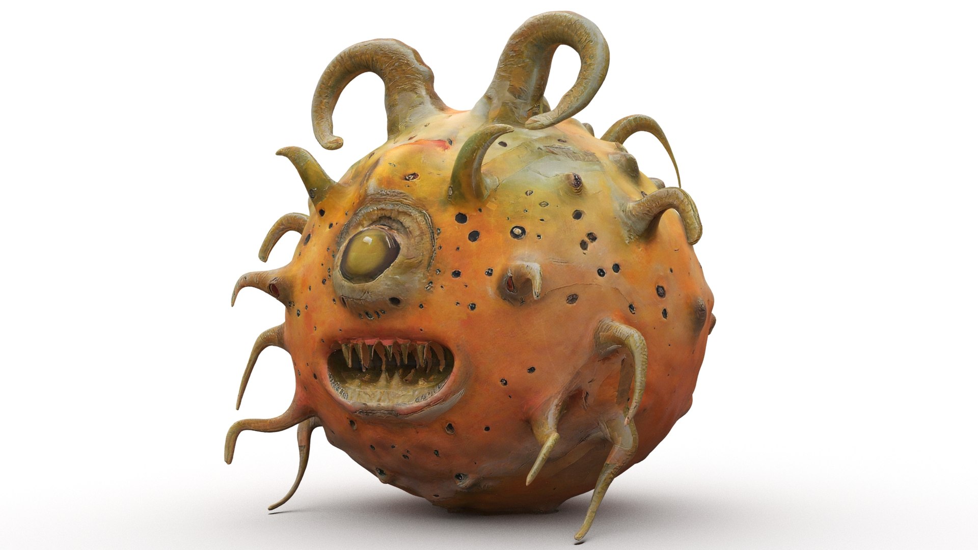 Alien Fruits 3D Model - TurboSquid 2319242