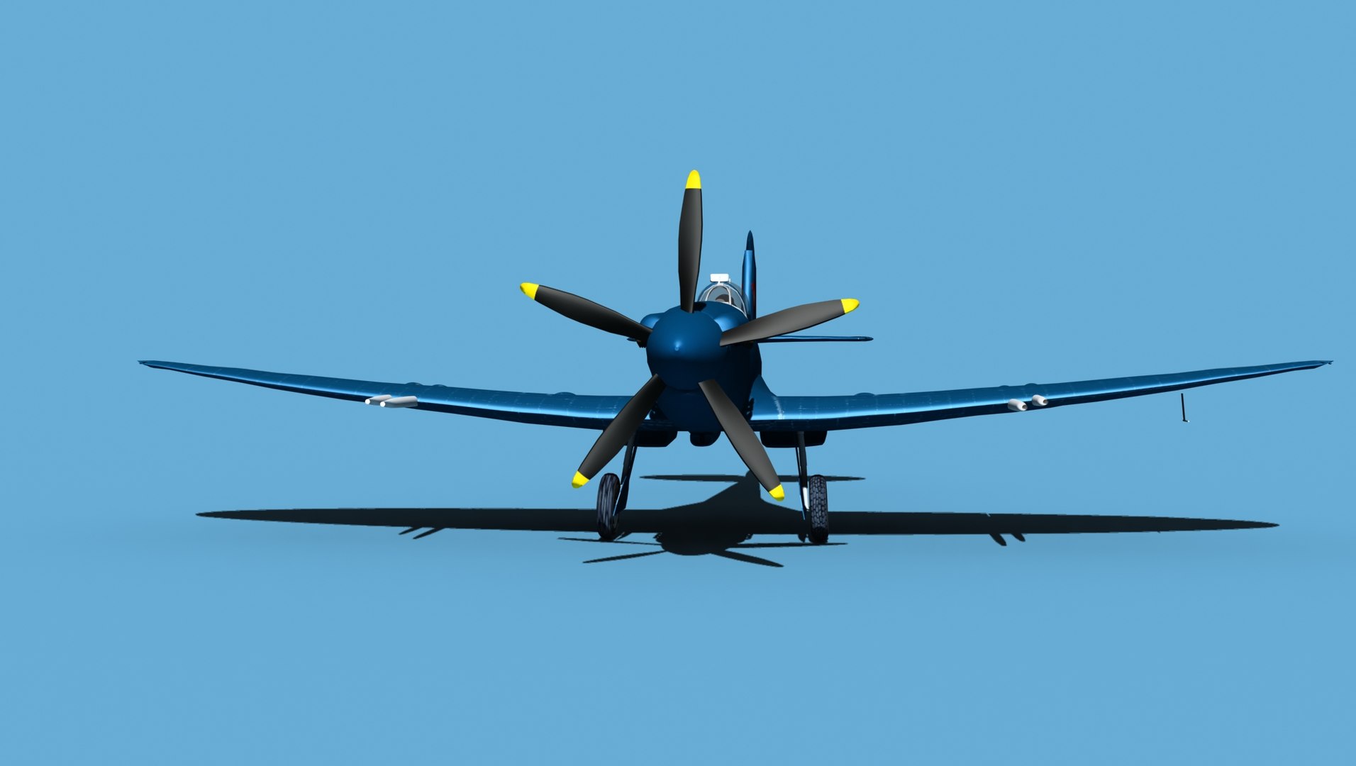 Supermarine Spitfire Mk XXII V18 Turkey 3D Model - TurboSquid 1925752