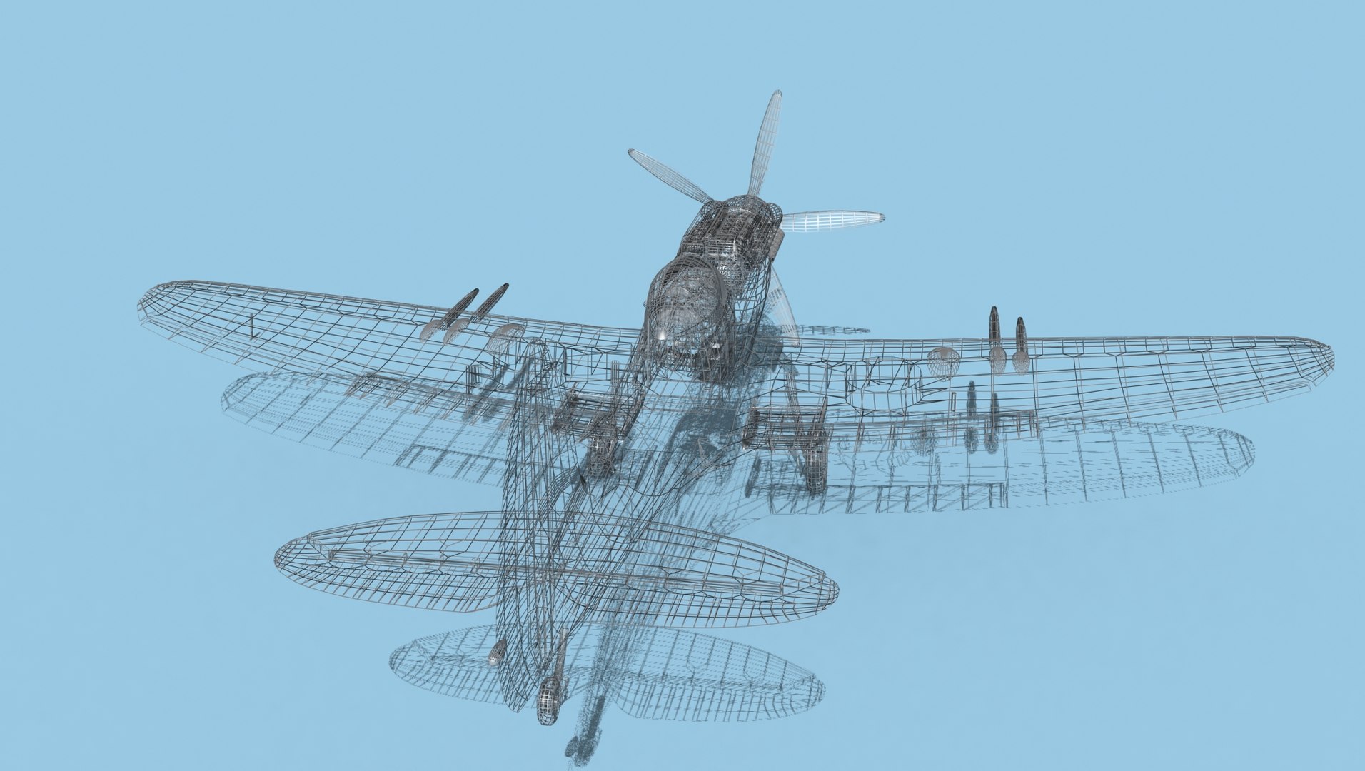 Supermarine Spitfire Mk XXII V18 Turkey 3D Model - TurboSquid 1925752