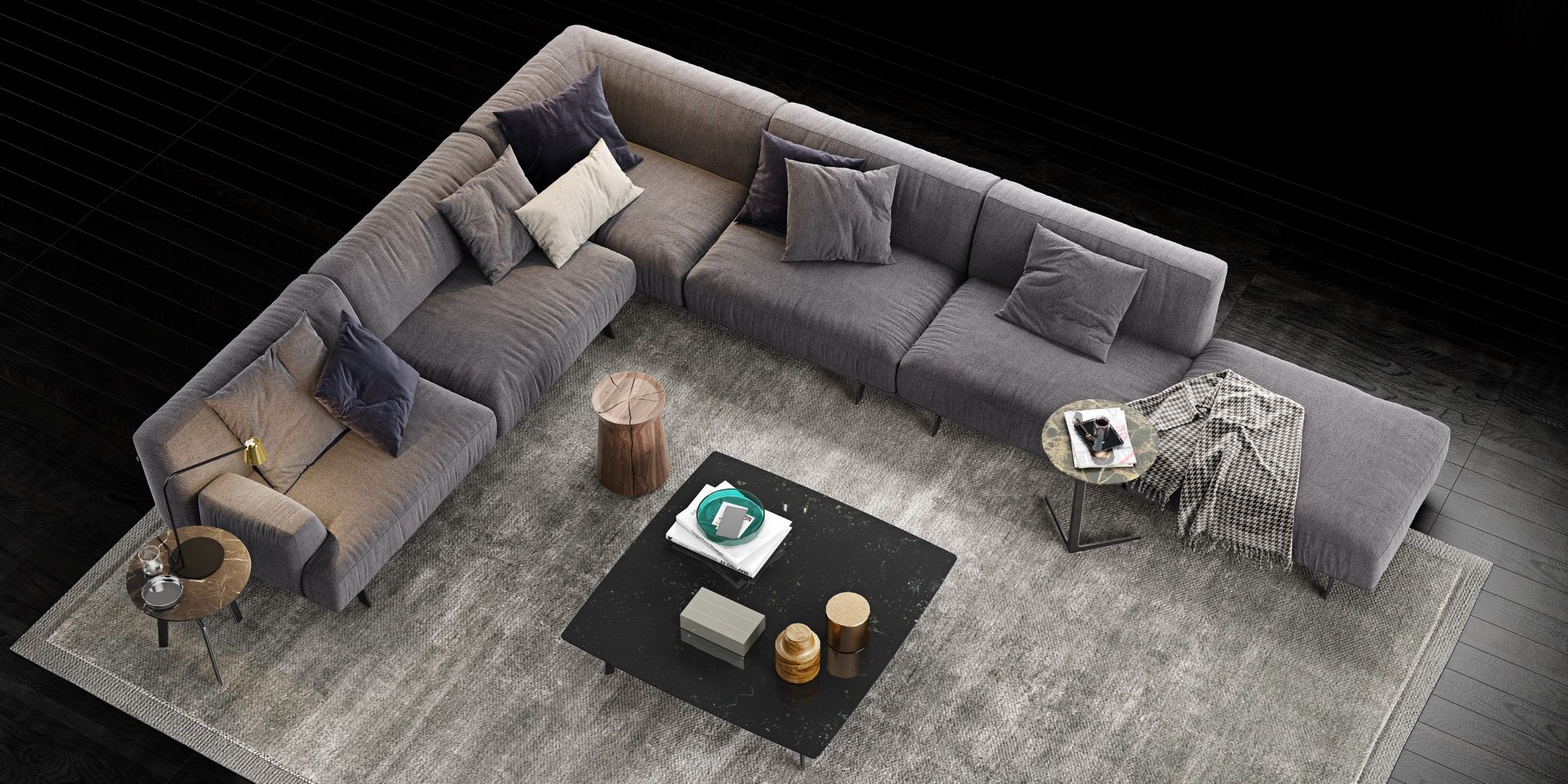 Poliform Tribeca Sofa 2 3D Model - TurboSquid 1593559