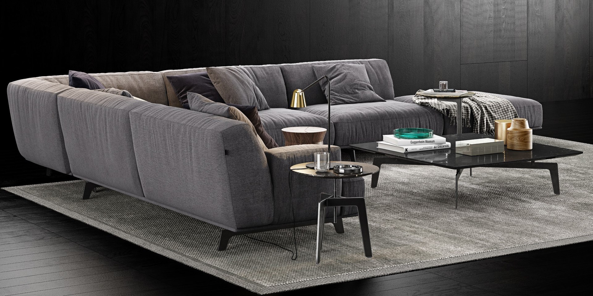 Poliform Tribeca Sofa 2 3D Model - TurboSquid 1593559