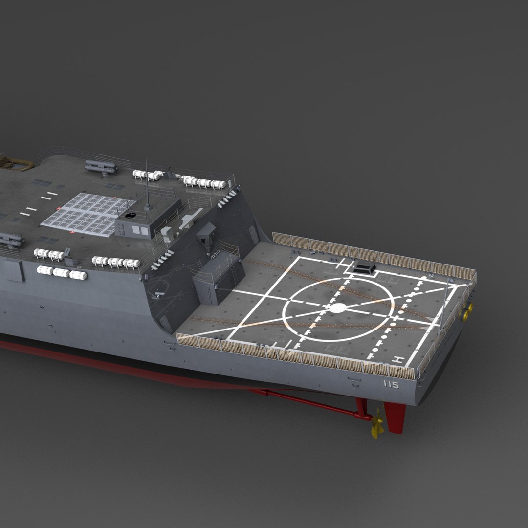 arleigh burke ddgs navy ships 3d