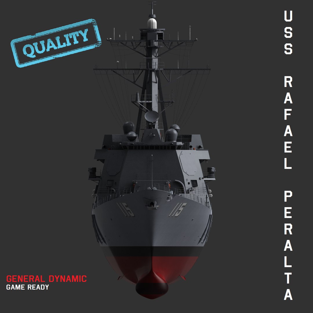 arleigh burke ddgs navy ships 3d