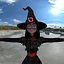 Witch Rigged 3d Obj