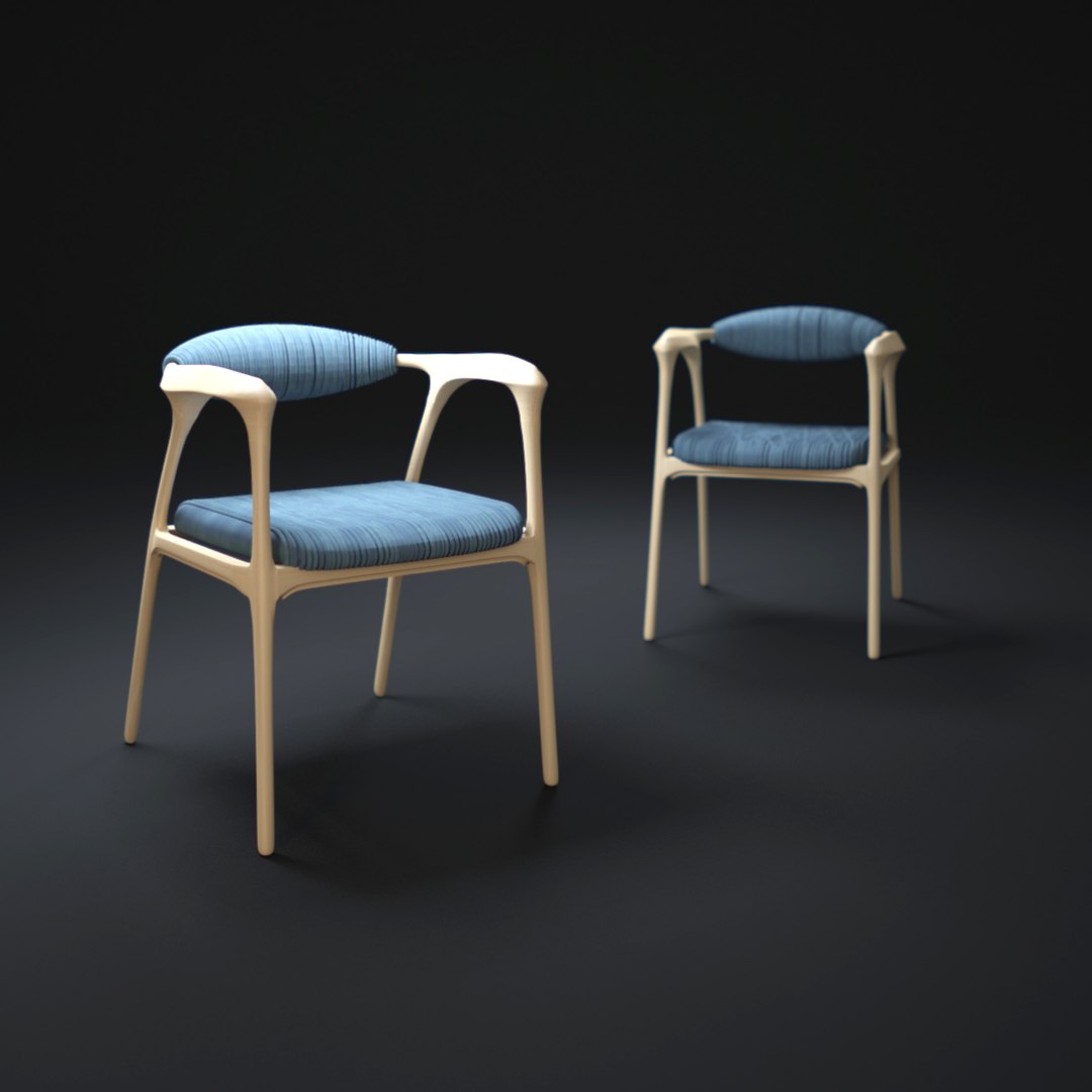 dezeen haptic-chair 3d model