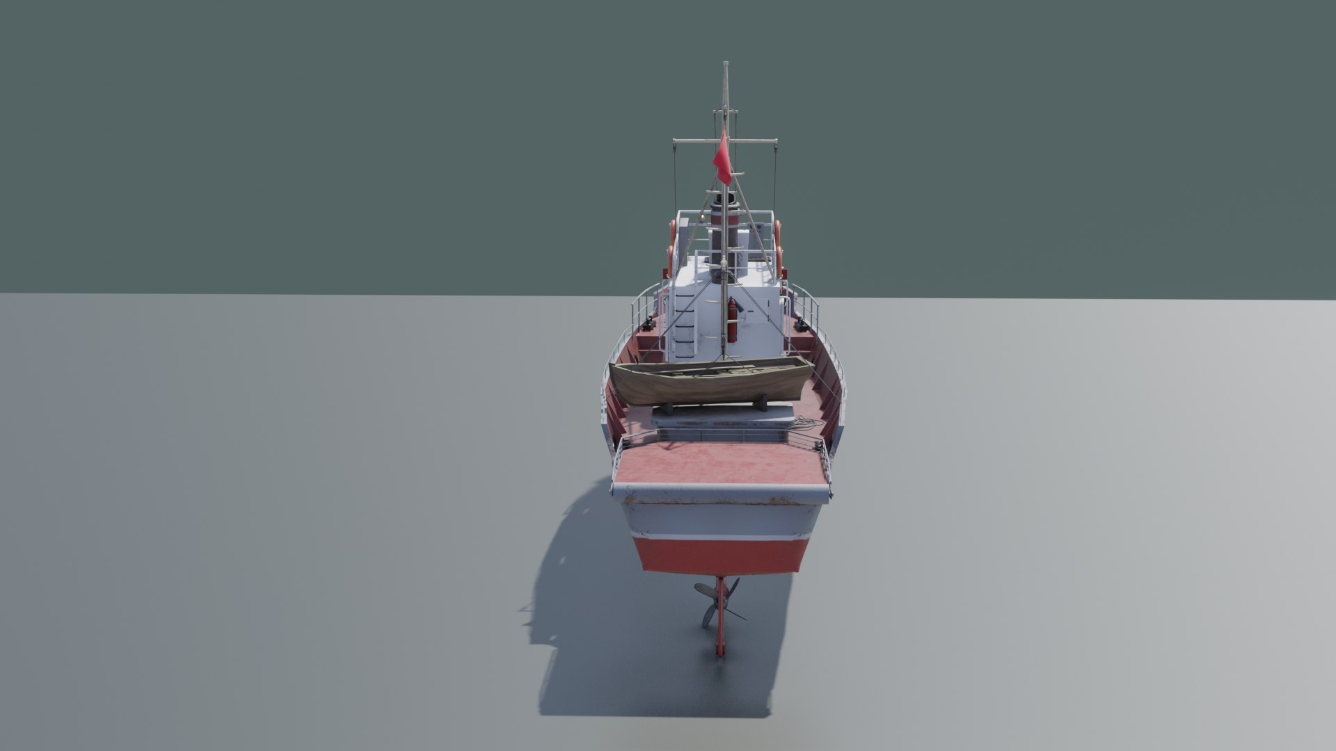 3D Soviet Small Fishing Seiner - TurboSquid 1599767