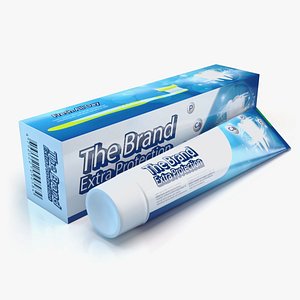 3D Toothpaste Models - Browse & Download Formats - TurboSquid