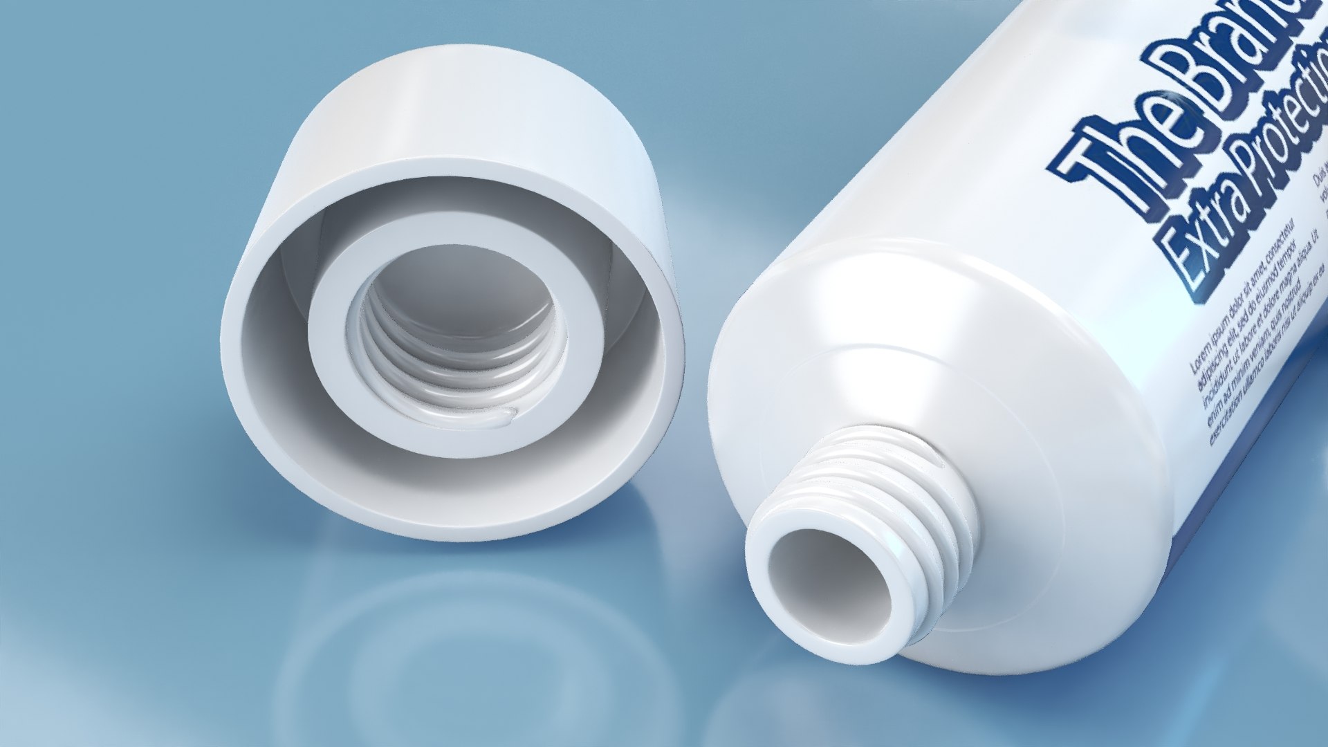 3D Toothpaste Box - TurboSquid 1546377