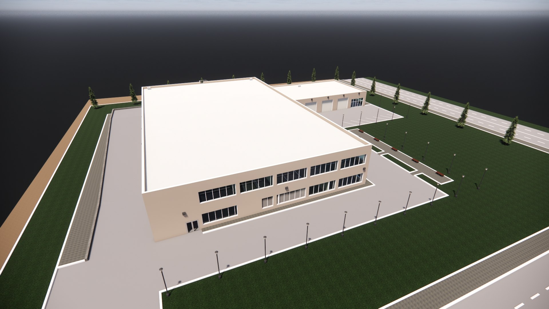 Car Parking Model - TurboSquid 2194995