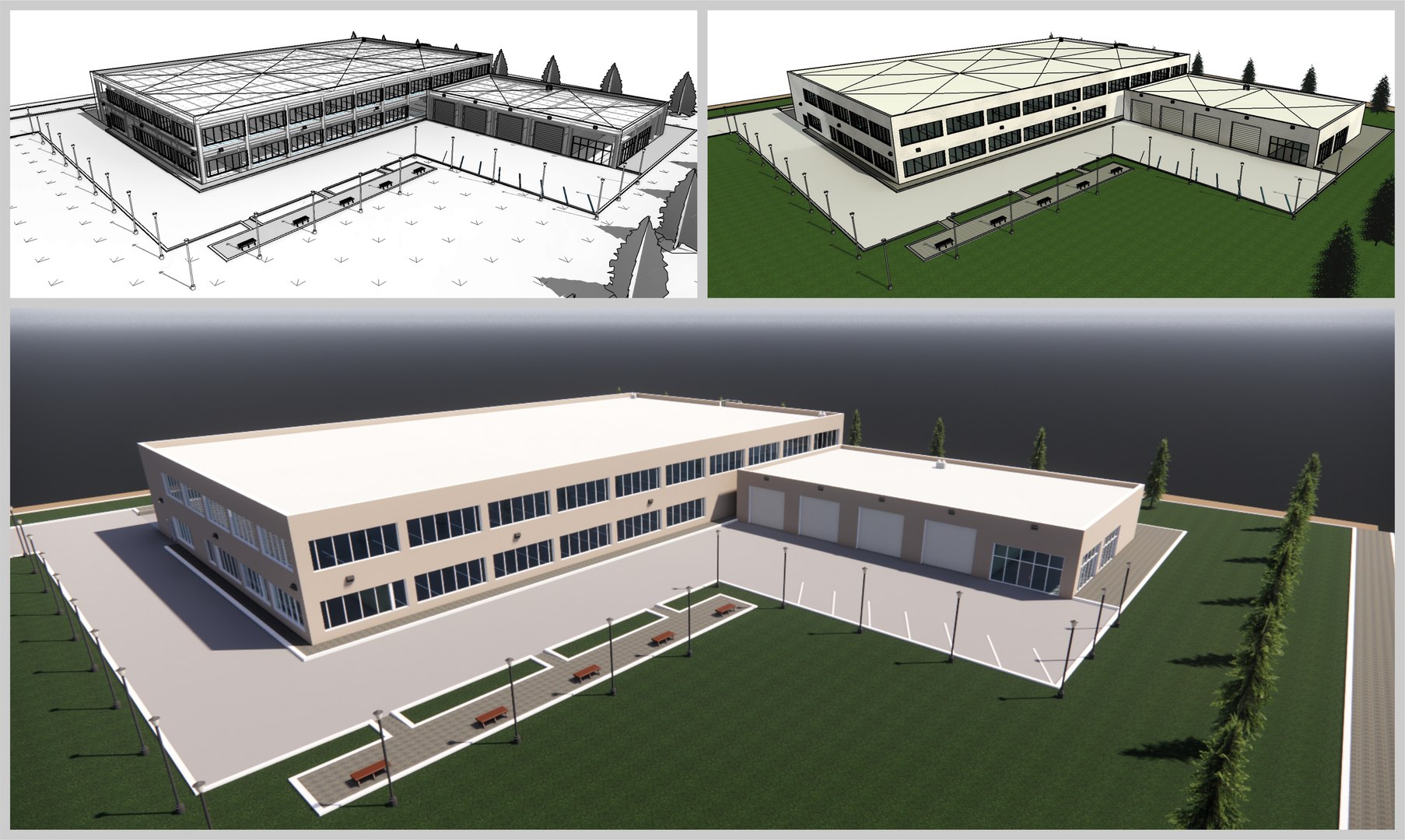 Car Parking Model - TurboSquid 2194995