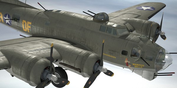 modelo 3d Boeing B-17 Flying Fortress - TurboSquid 1543672