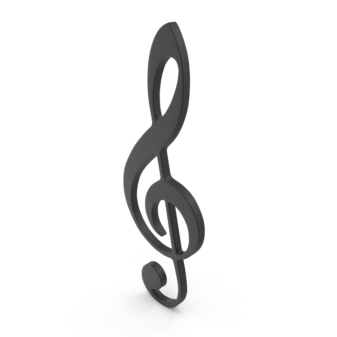 3D Musical Notes Plastic - TurboSquid 2141283