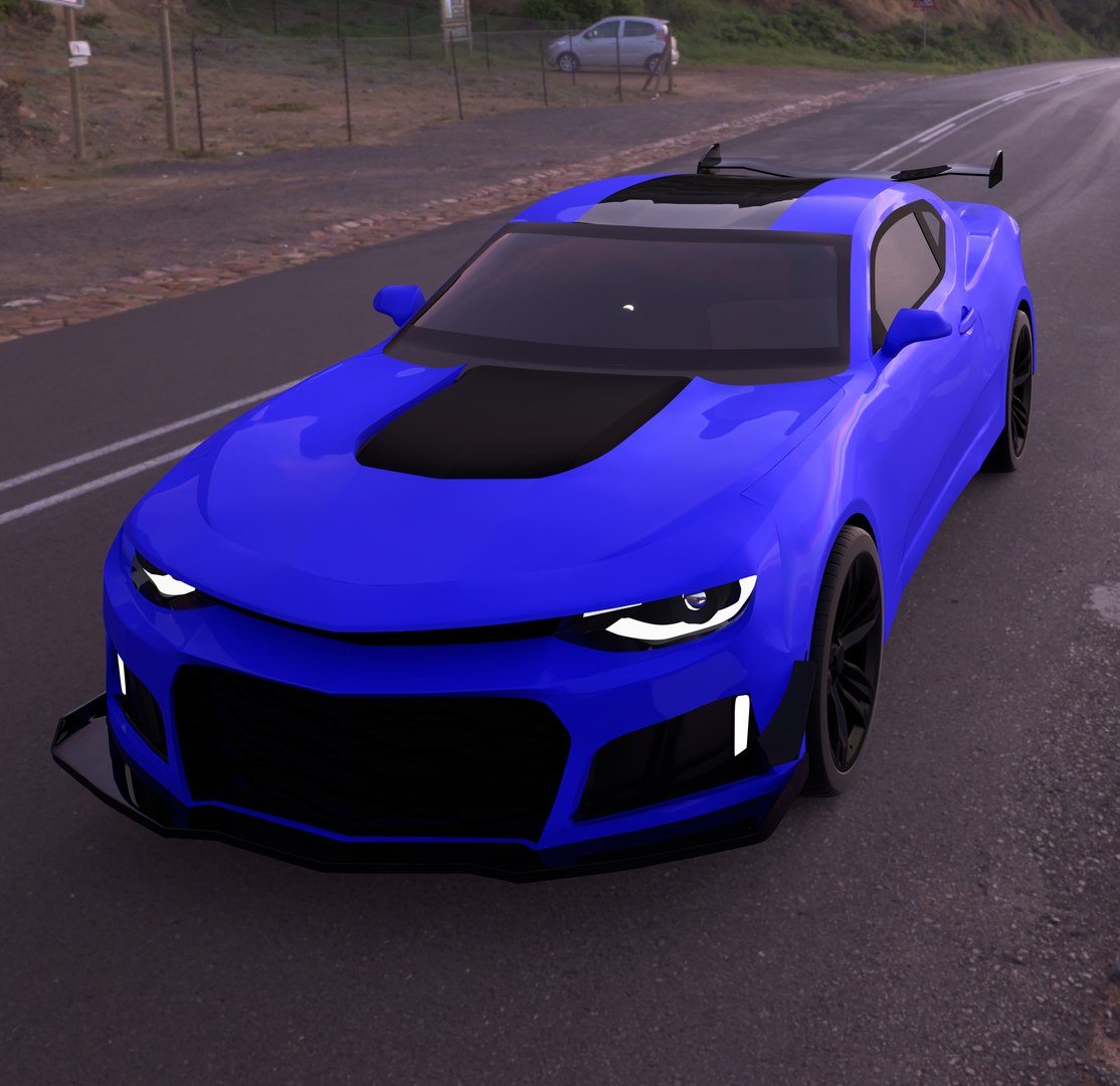 3D Model Camaro Zl1 1le - TurboSquid 1698059