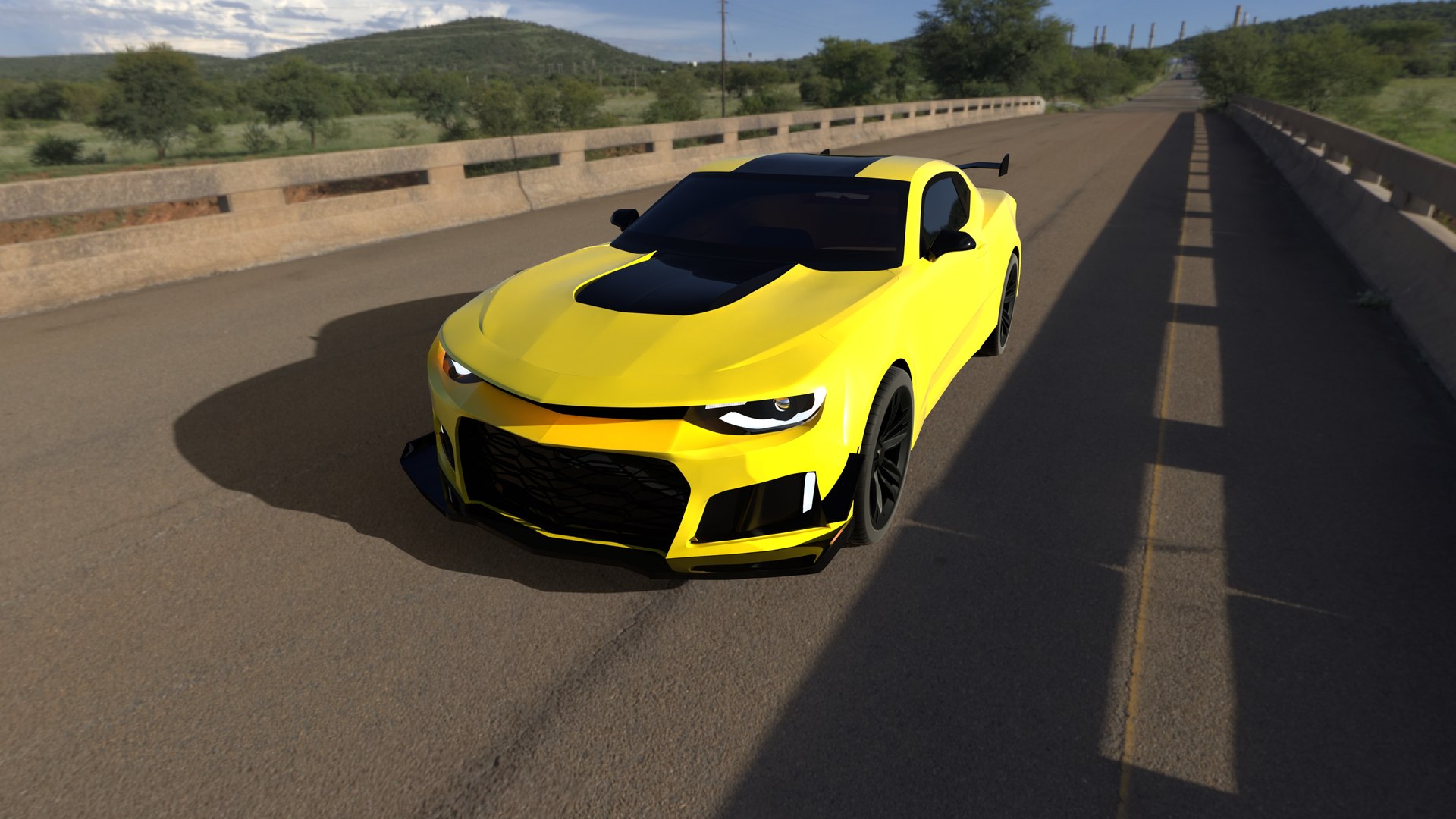 3D Model Camaro Zl1 1le - TurboSquid 1698059