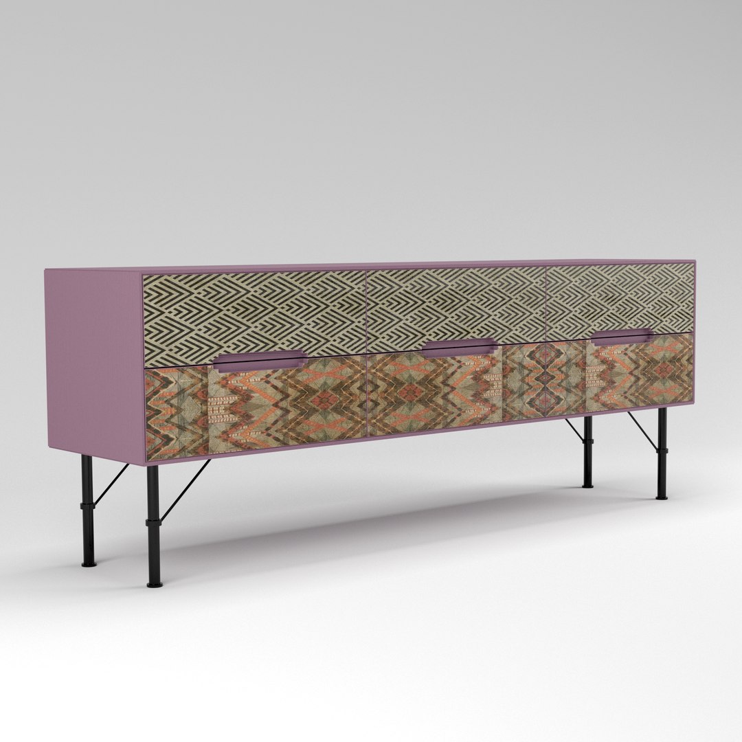 Icons Sideboard Mod 102 3D Model - TurboSquid 1223530