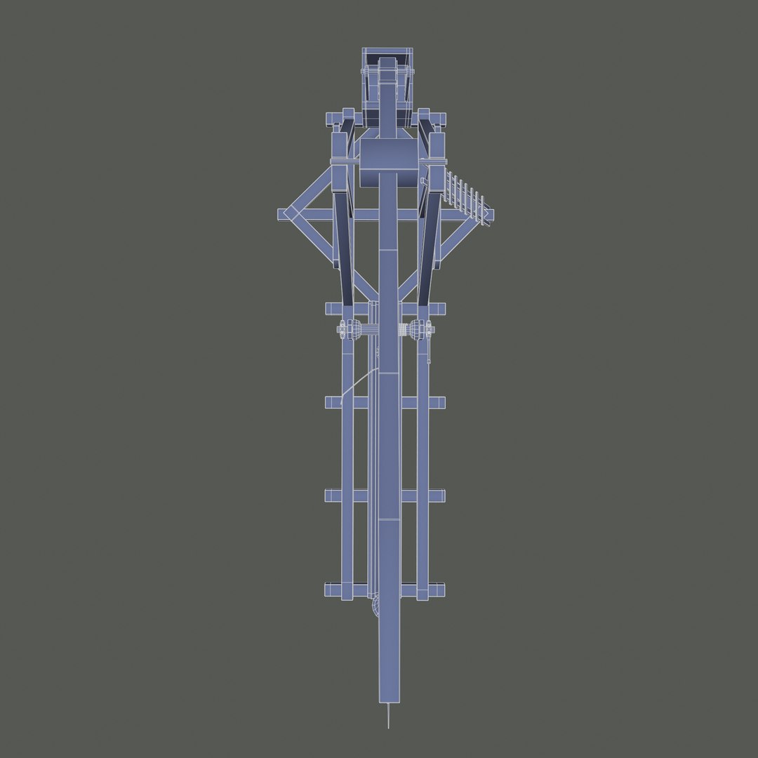3D Trebuchet Ropes Ladder Model - TurboSquid 1406884