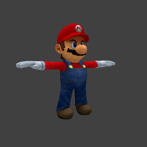 mario 3d model