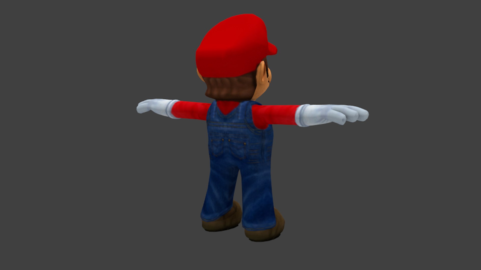Mario 3d Model