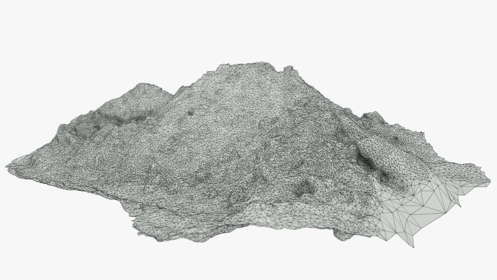 3D Model Heap Of Mud Scan - TurboSquid 1728388