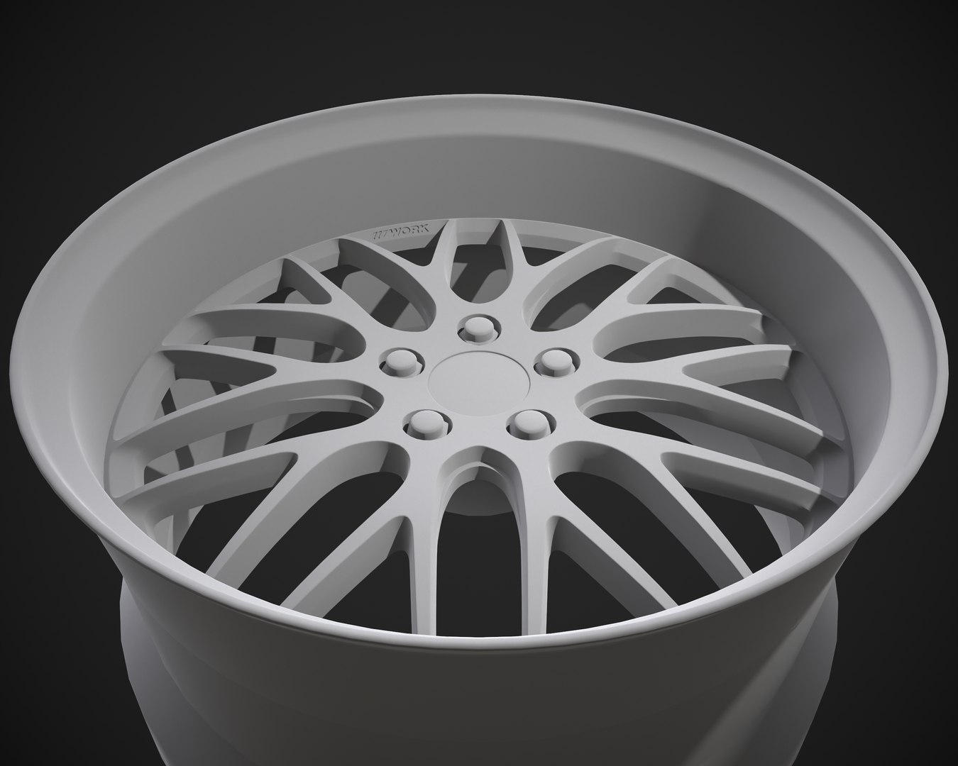 3D Rim Gnosis Work Wheels Model - TurboSquid 1535033