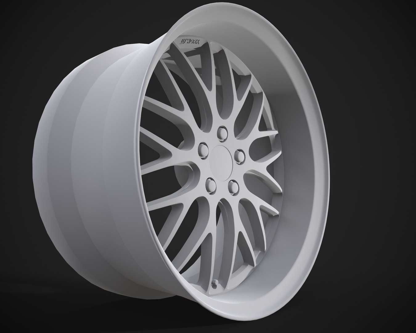 3D Rim Gnosis Work Wheels Model - TurboSquid 1535033