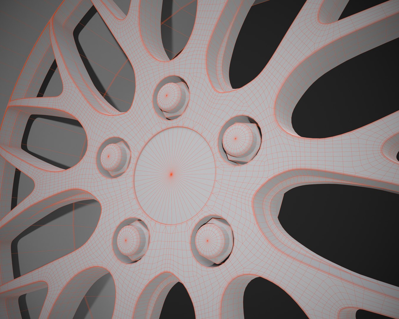 3D Rim Gnosis Work Wheels Model - TurboSquid 1535033