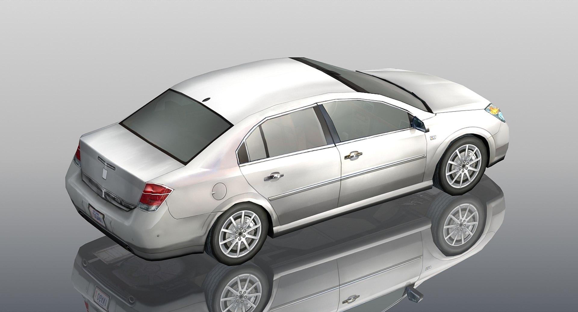 3D Generic Sedan Car Details - TurboSquid 1349069