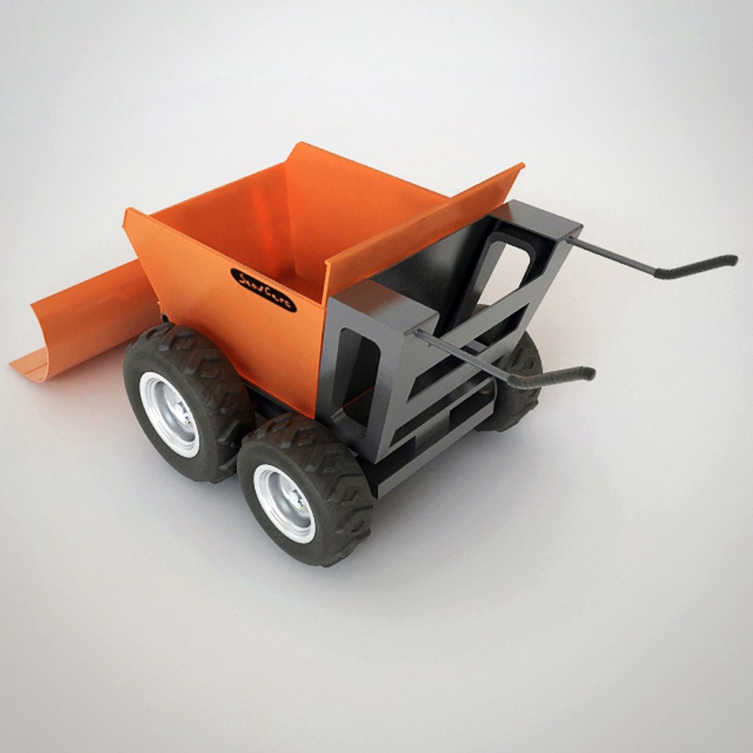 3d Model Muck-truck Snow Plough