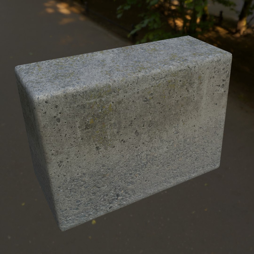 maya concrete block
