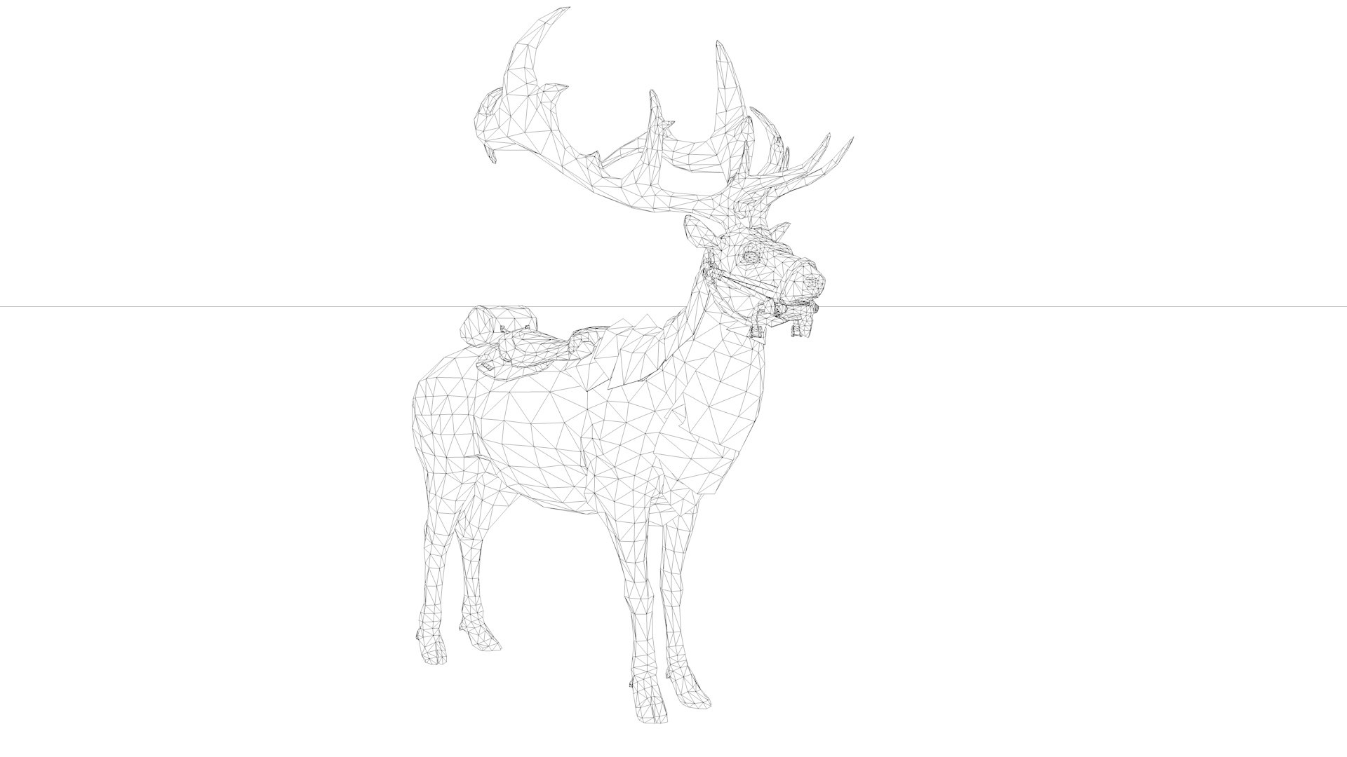 3D Giant Deer Rigged And Animated Model - TurboSquid 2391562