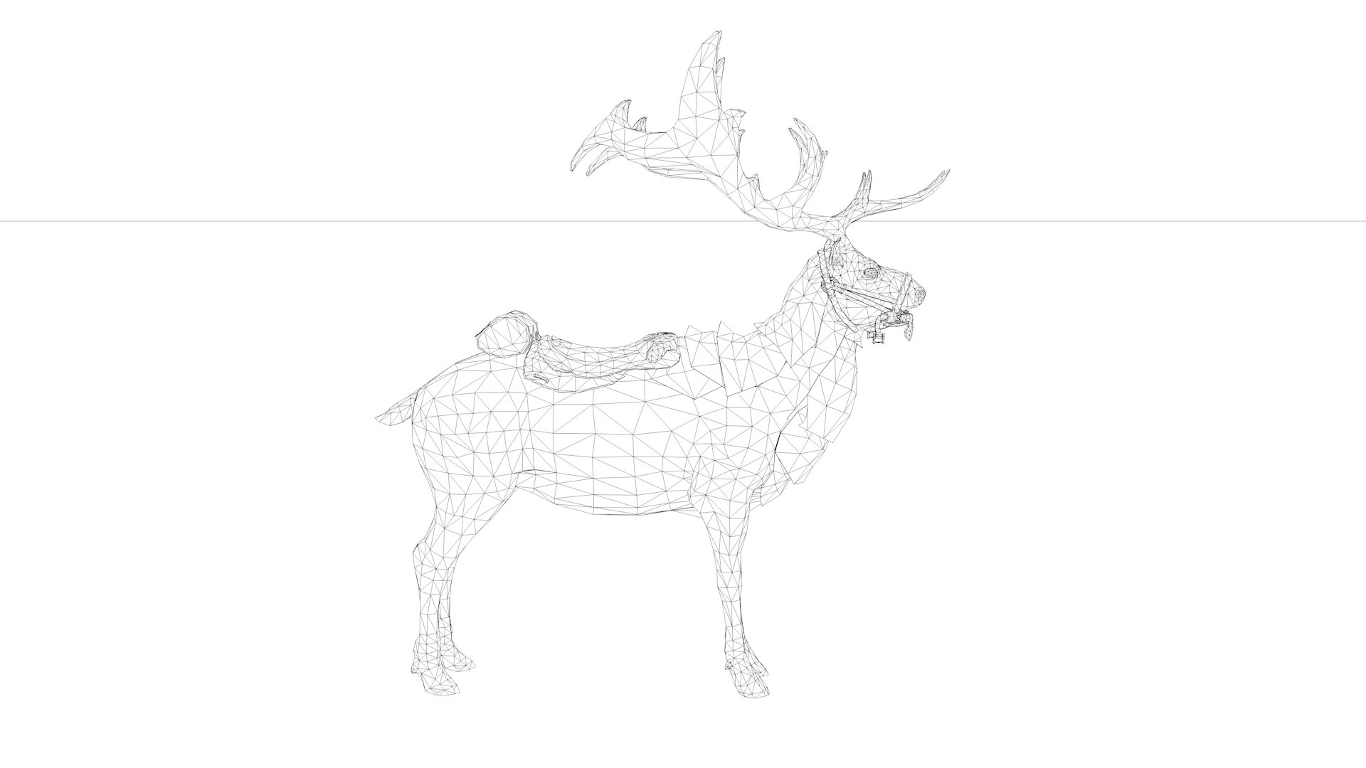 3D Giant Deer Rigged And Animated Model - TurboSquid 2391562
