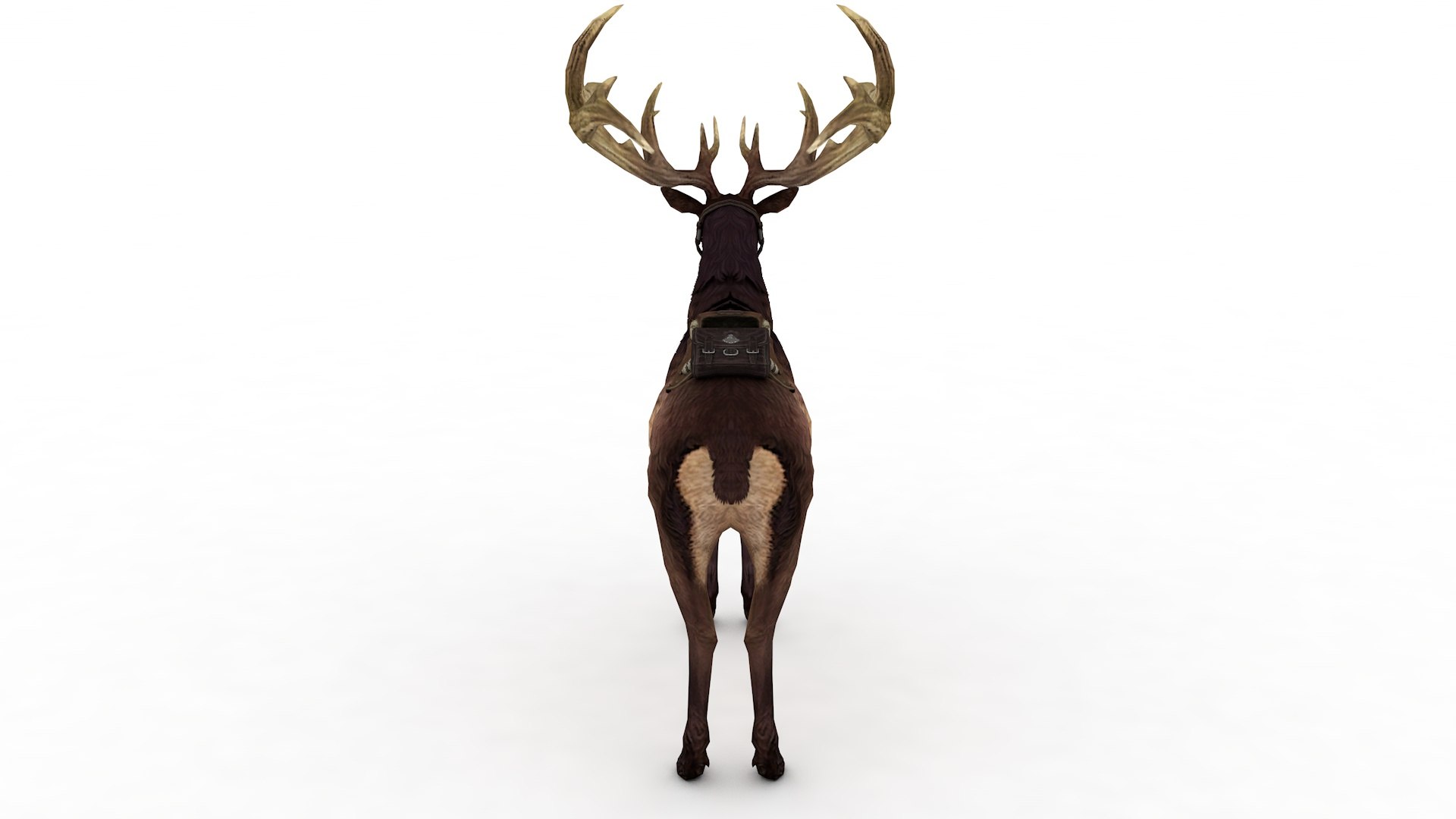 3D Giant Deer Rigged And Animated Model - TurboSquid 2391562