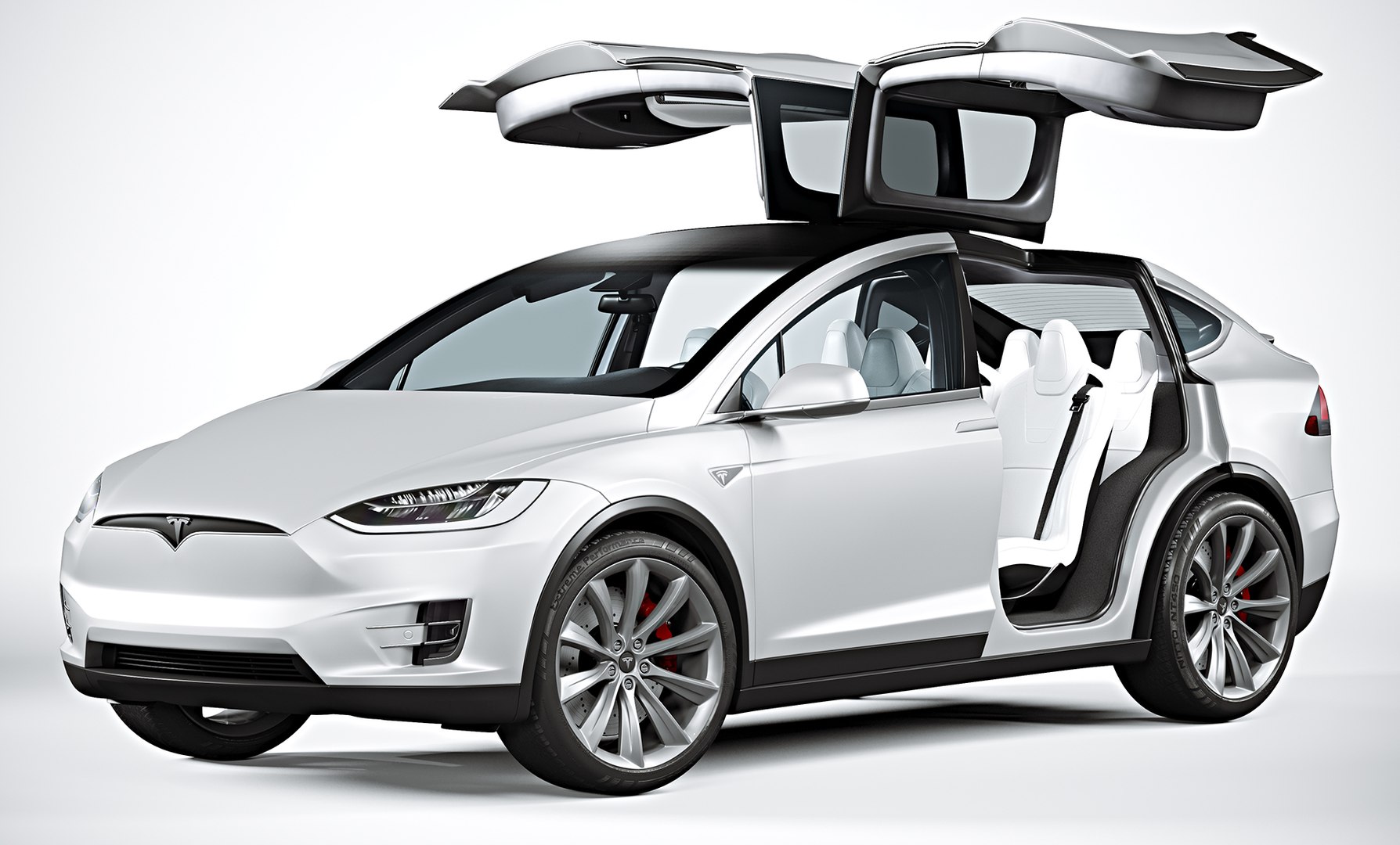 3d 2017 Tesla X