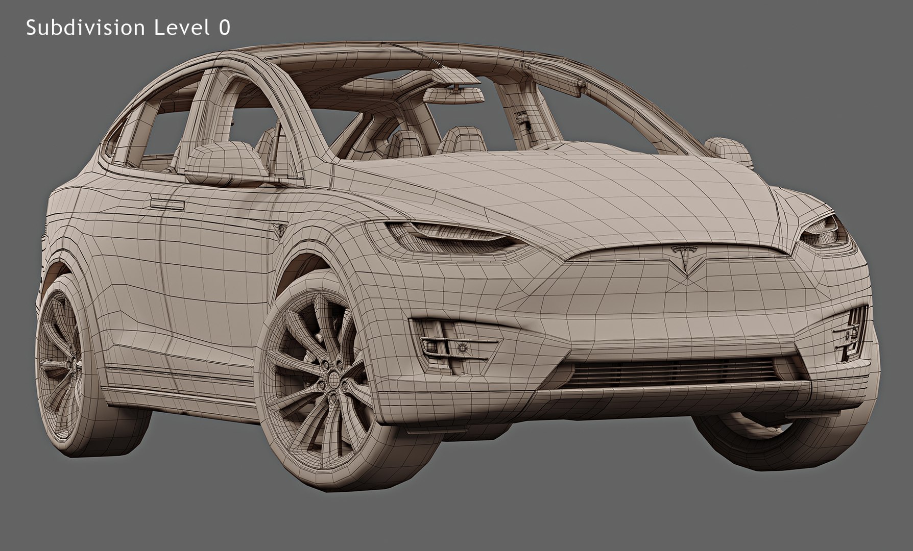 3d 2017 tesla x